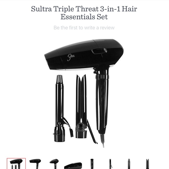 Accessories | Sultre Triple Threat 3 In 1 Hair Essentials Set | Poshmark